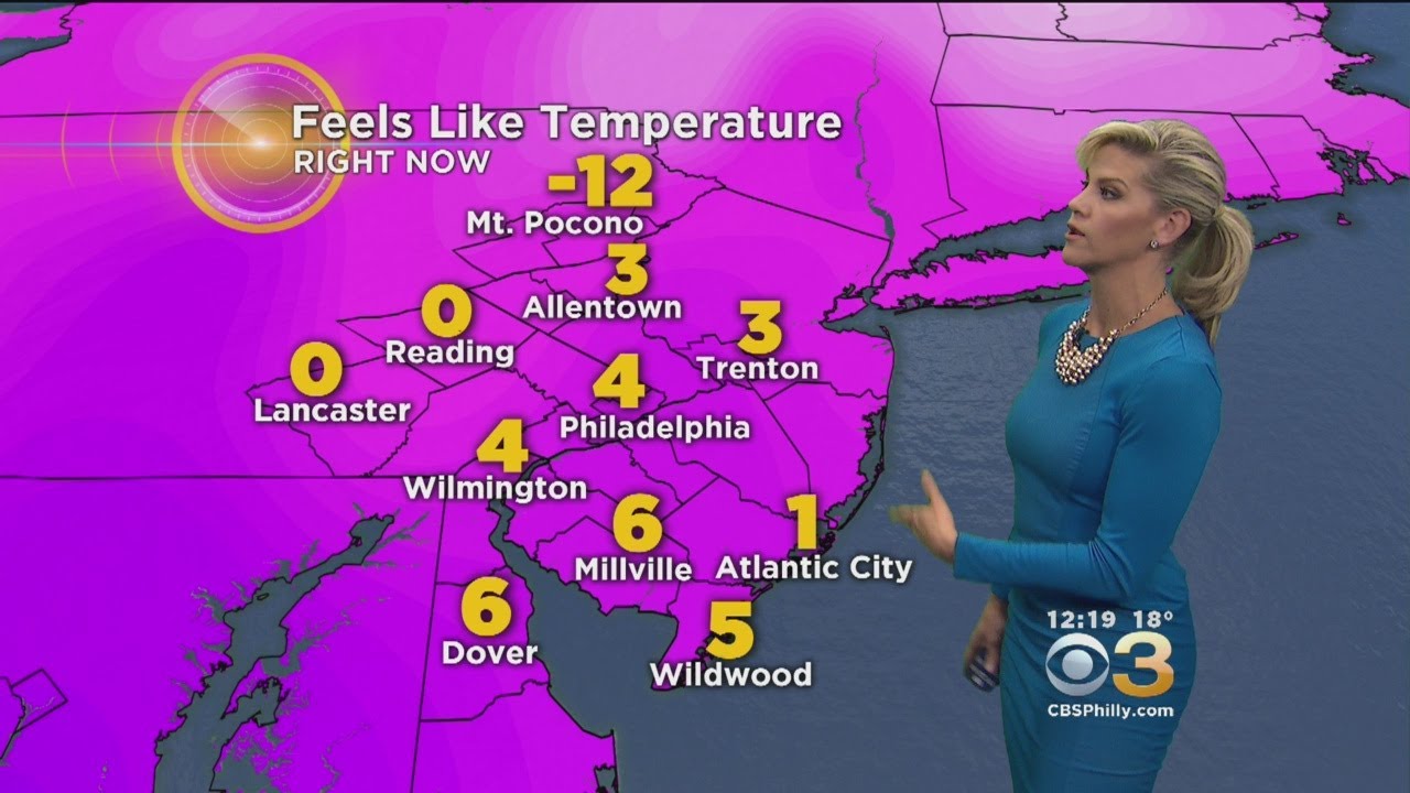 Monday Mid-Day Weather: Bitter Cold - YouTube