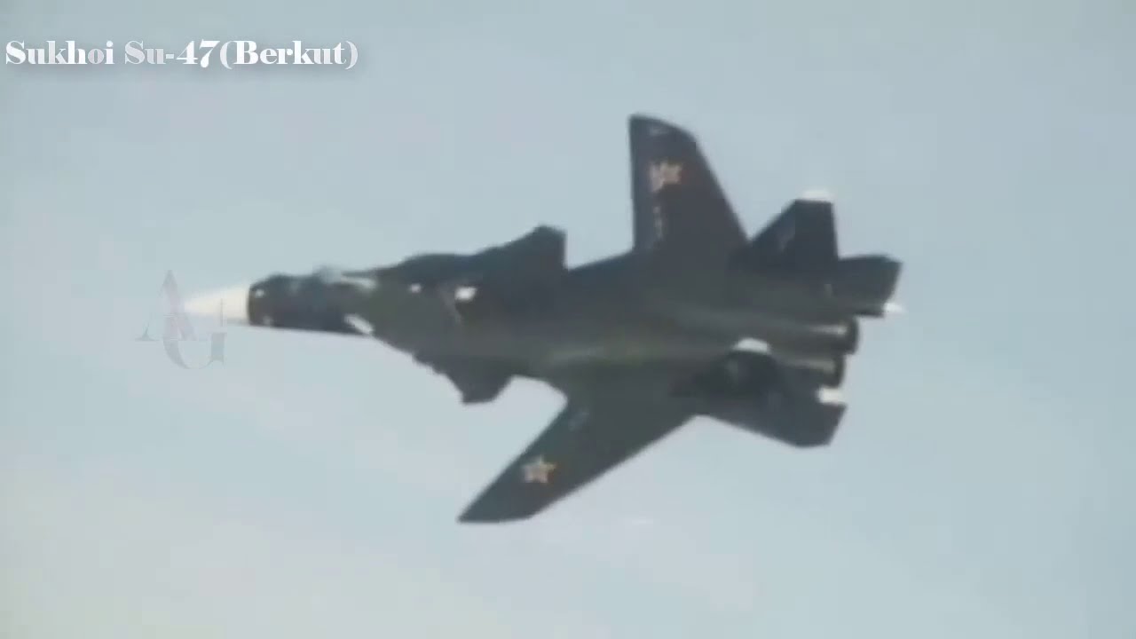 Sukhoi Su-47 (Berkut) in Action.Golden Eagle - YouTube