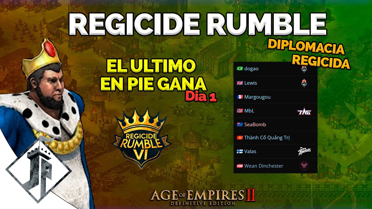 REGICIDE RUMBLE 6 - Todos contra todos! DIA 1 - YouTube