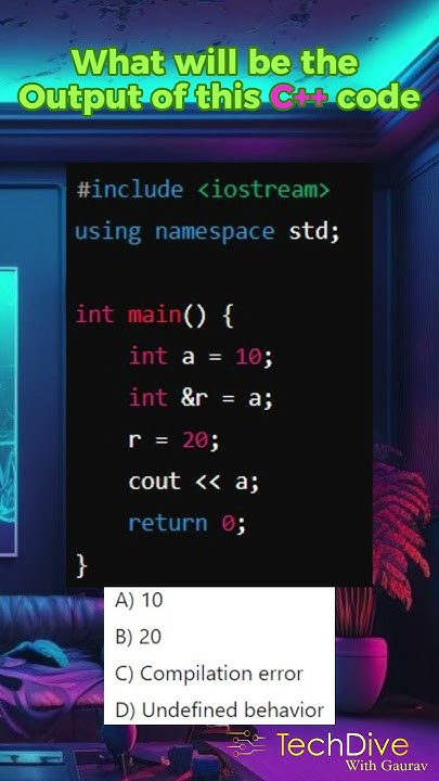 C Quiz Time Can You Answer This Programminglanguage Coding Youtube