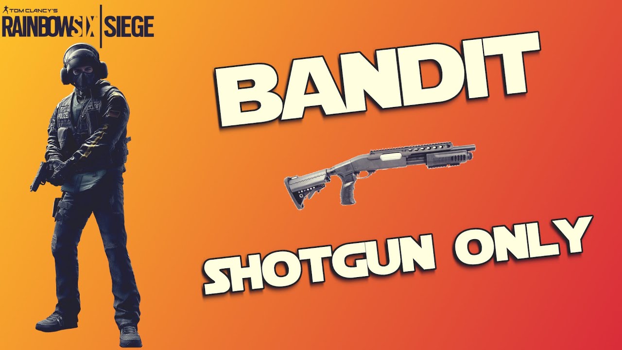 Bandit M870 Shotgun - Rainbow Six Siege - YouTube