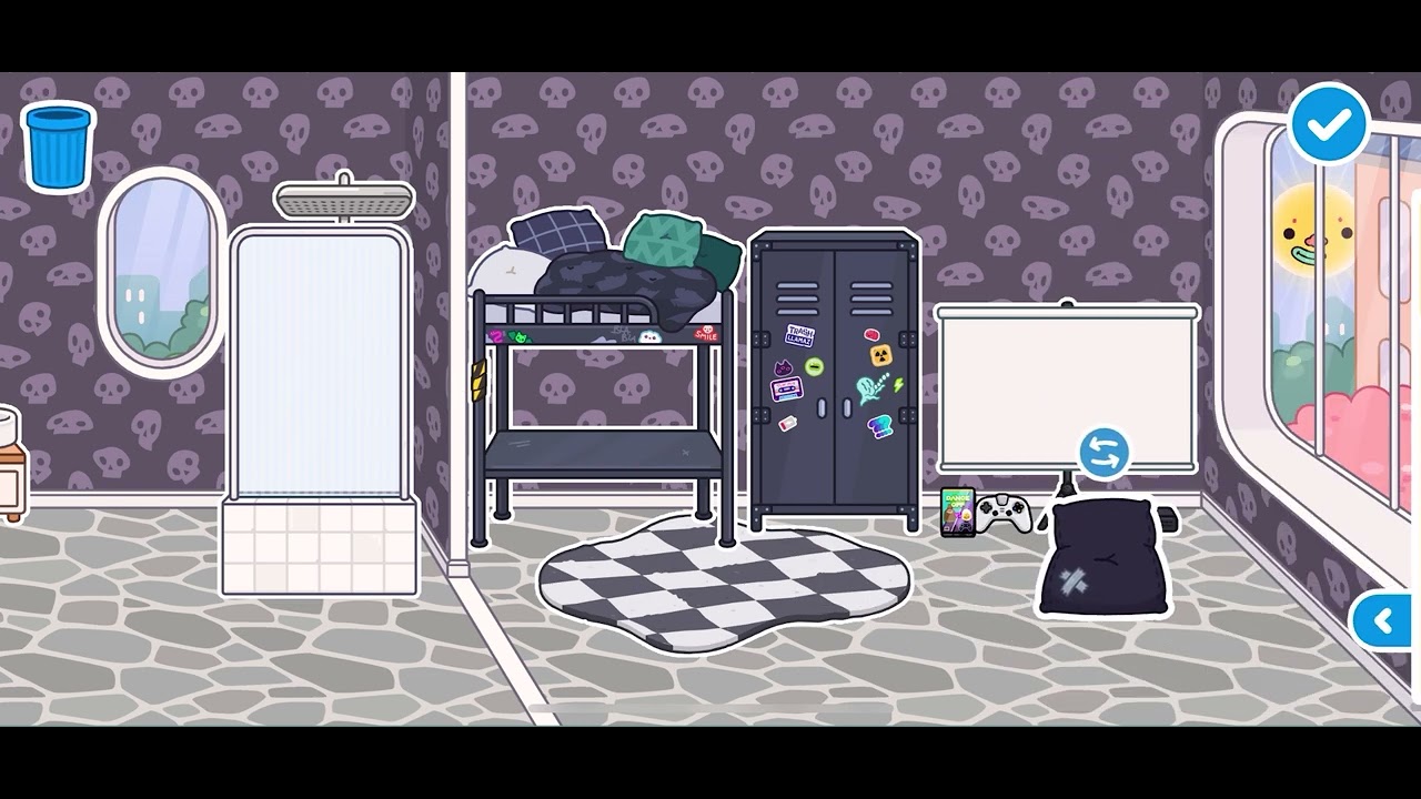 Outside girly and emo girl house tutorial - YouTube