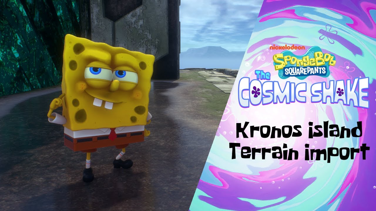 SpongeBob SquarePants: The Cosmic Shake (PC) - Kronos Island Terrain ...
