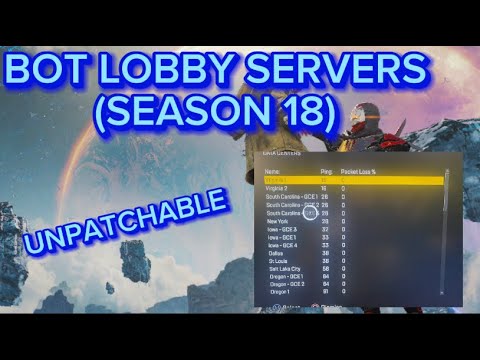 Apex Legends BOT LOBBY SERVERS IN (SEASON 18) Straight NOOBS - YouTube