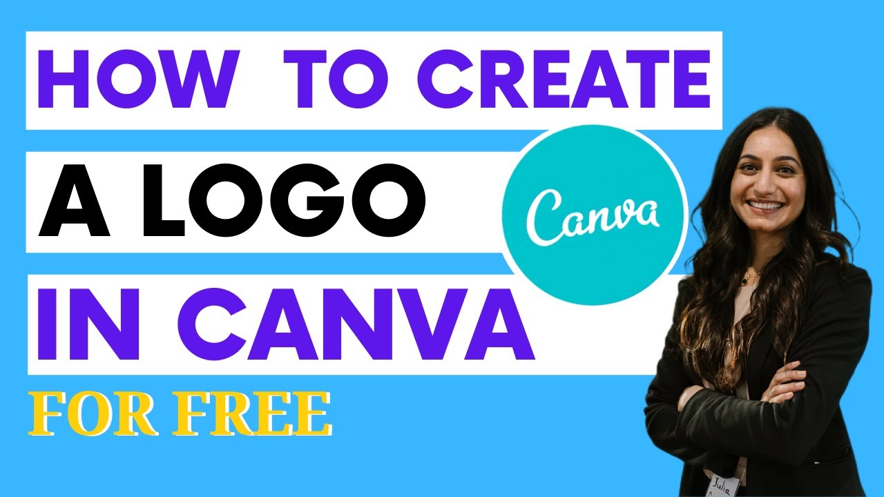 How to Create a Logo on Canva for Free | Create a Business Logo for ...