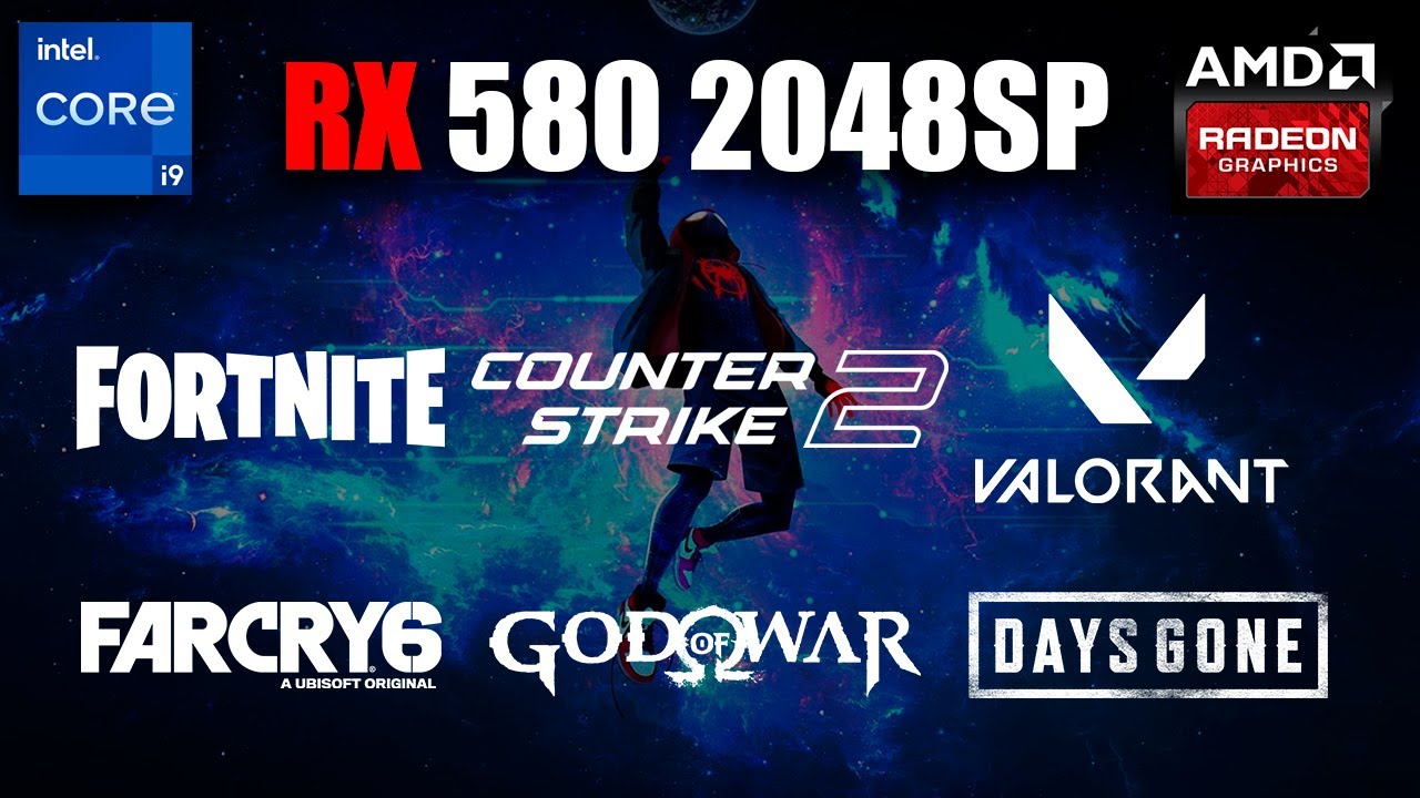 Rx 580 2048SP Test in 6 Games in 2023 | Driver Mod AMD - YouTube