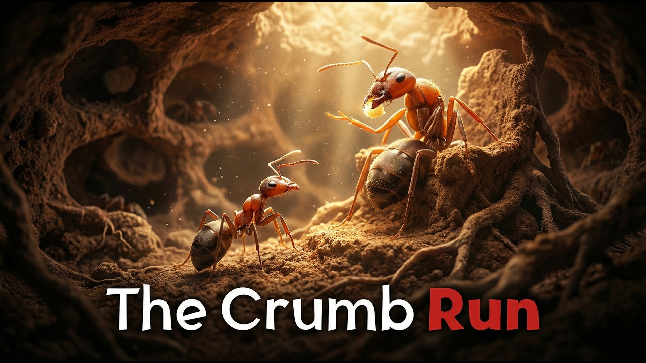 The Crumb Run: A Tiny Ant’s Epic Sugar Adventure | AI Animated Short ...