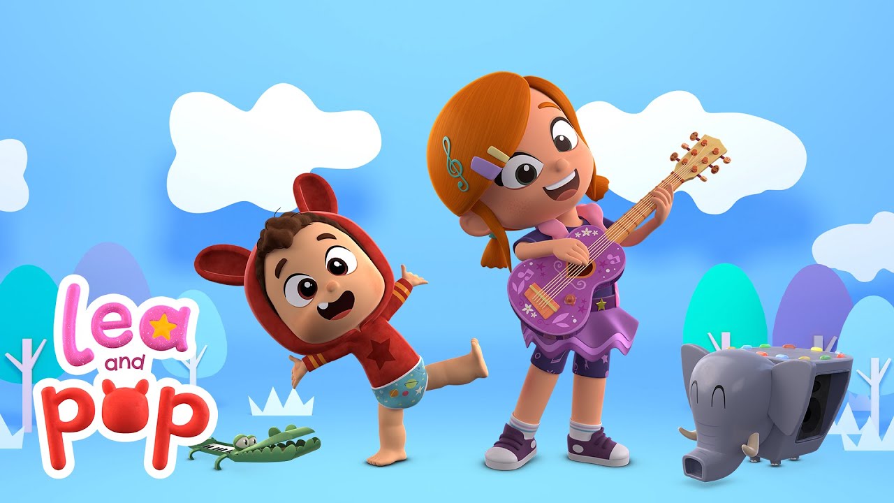 Let's Play Together with Lea and Pop | Happy Kids Songs - YouTube