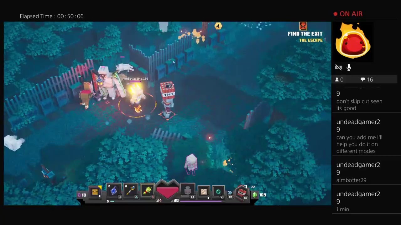 Can i beat minecraft dungeons hardest boss live - YouTube