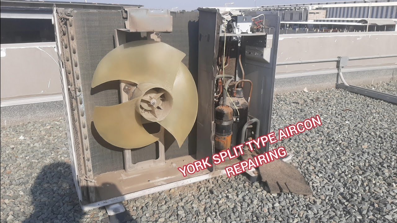 York Split Type Aircon Repairing - YouTube