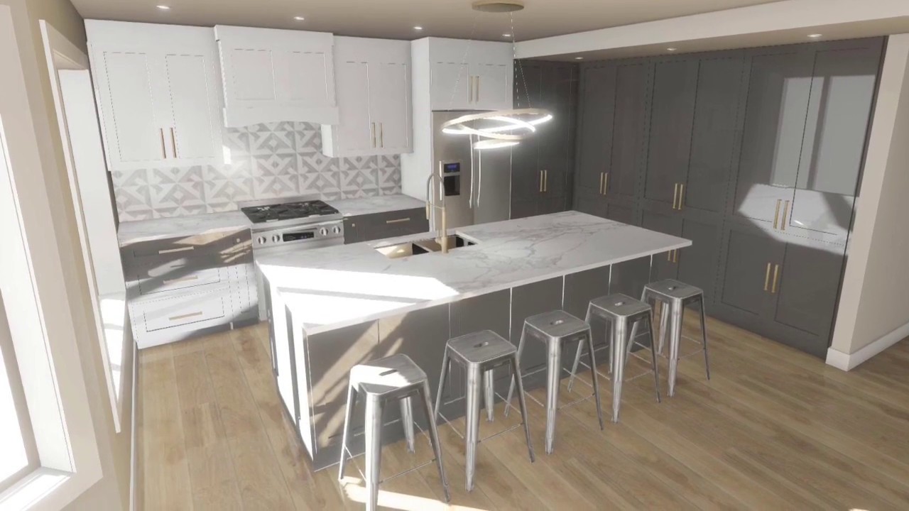 Kitchen Remodel with Butler Pantry - YouTube