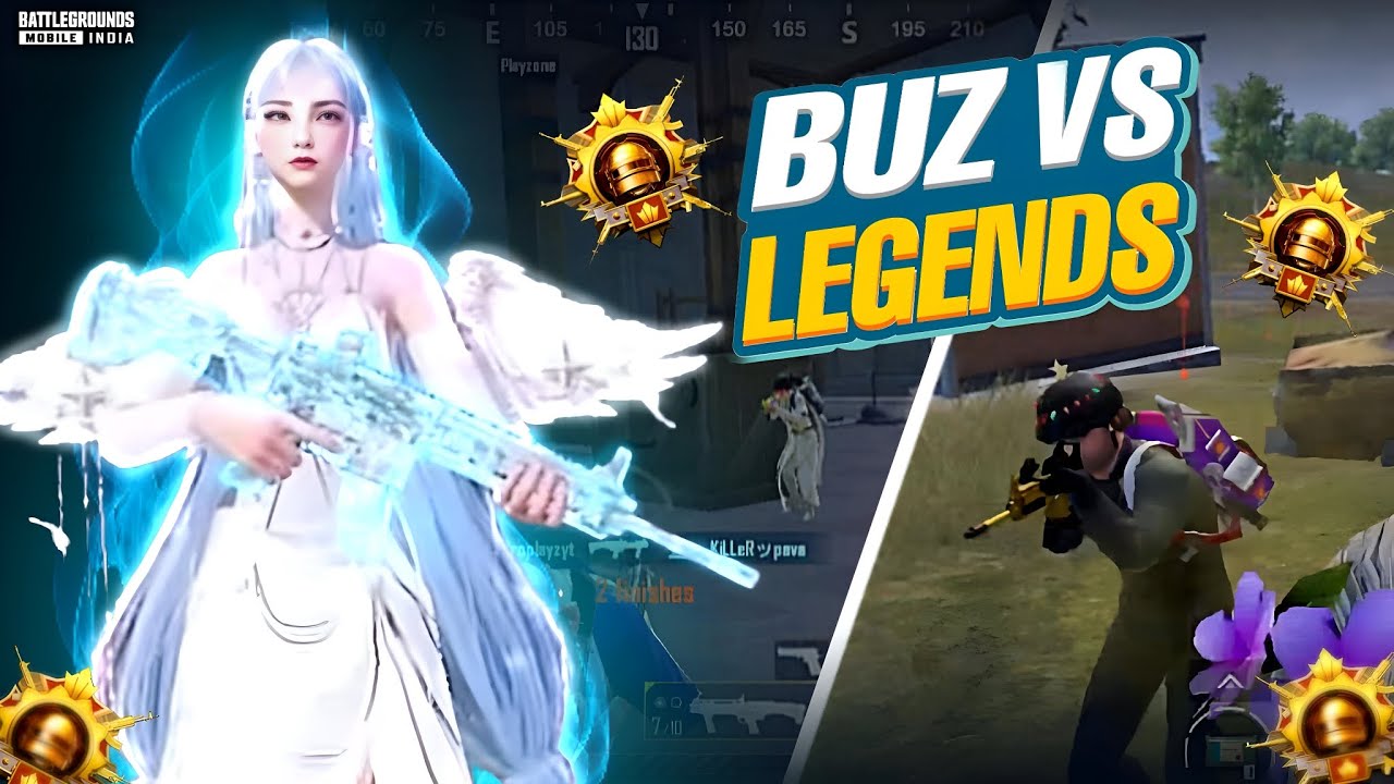 BUZ VS LEGENDS | fastest 4 finger player | New update bgmi - YouTube