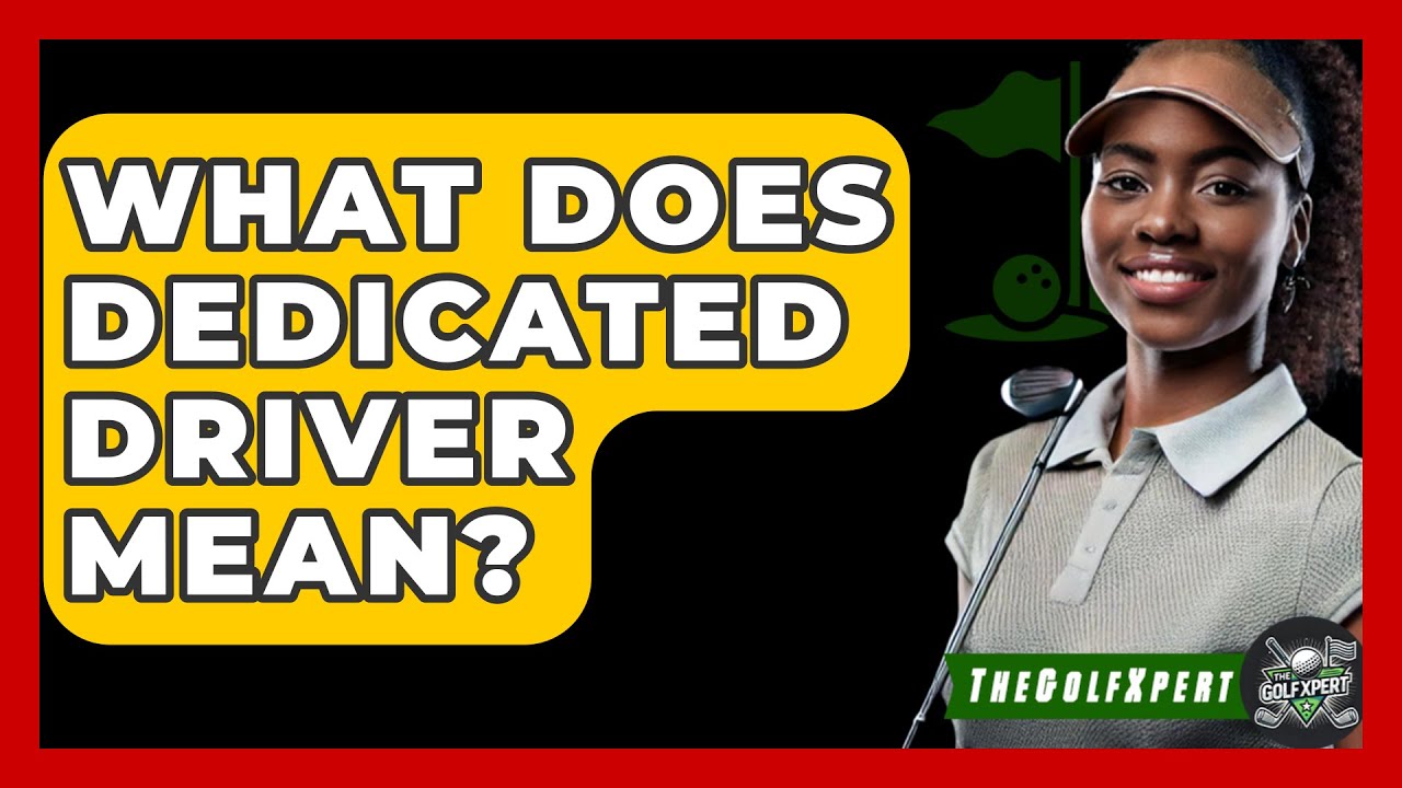 What Does Dedicated Driver Mean? - The Golf Xpert - YouTube