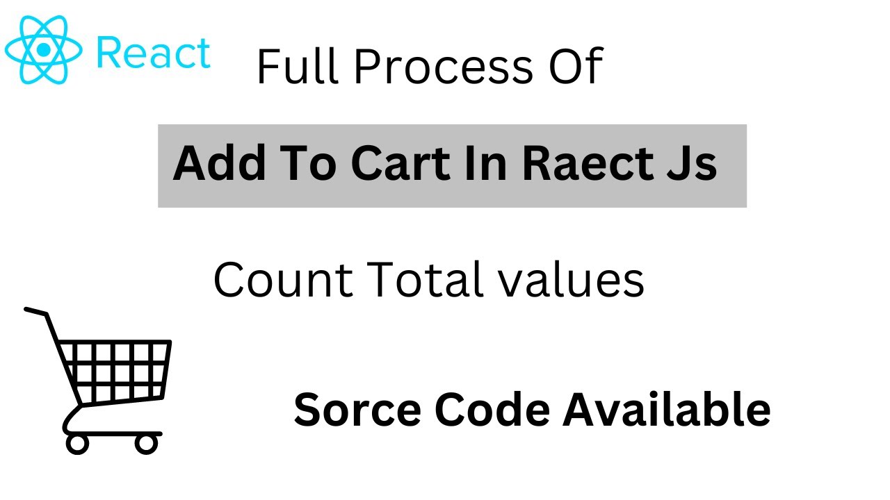 Explanation Add to Cart Process In React Js.Sopurce code Available - YouTube