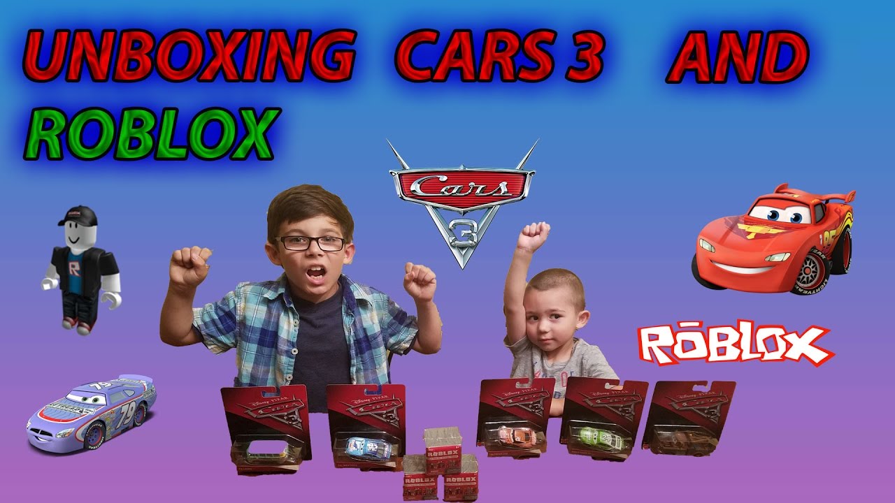 Disney Pixar Cars 3 Unboxing And Review (Added Bonus Roblox Mystery ...