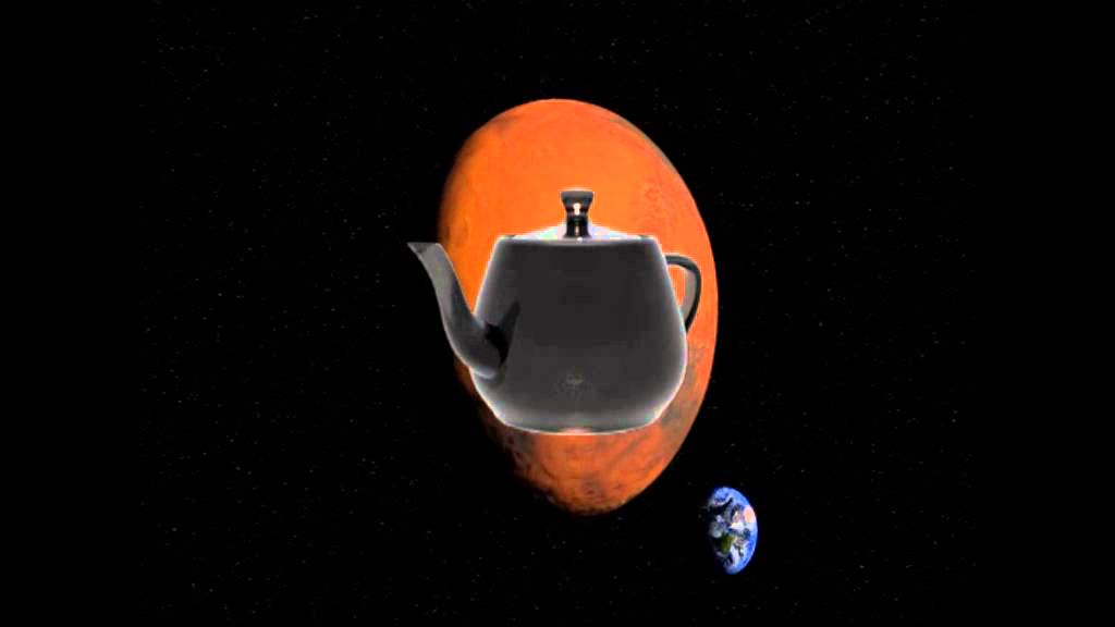 Russells Teapot - New Media Art Green Screen Project - YouTube