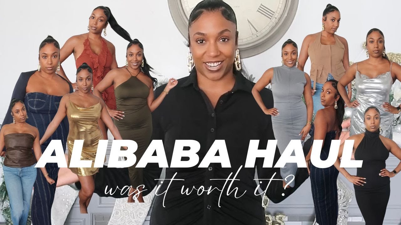 Affordable Fashion| Ali baba Clothing Haul | Wholesale Clothing | Try ...