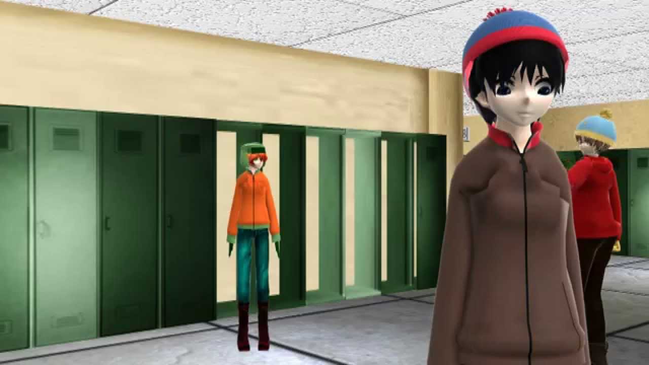 MMD South Park [Cartman Gets Angry] +Motion Dl - YouTube