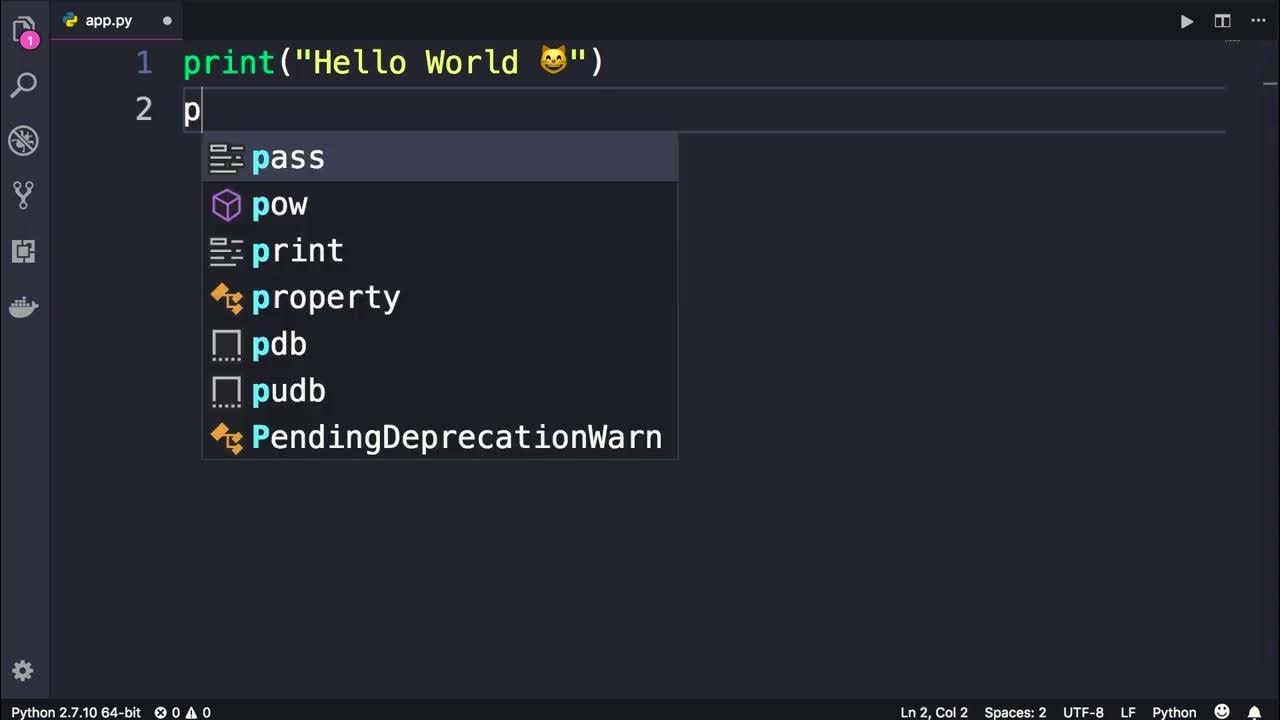 Python 4 Your First Python Program By Mosh Hamedani Youtube