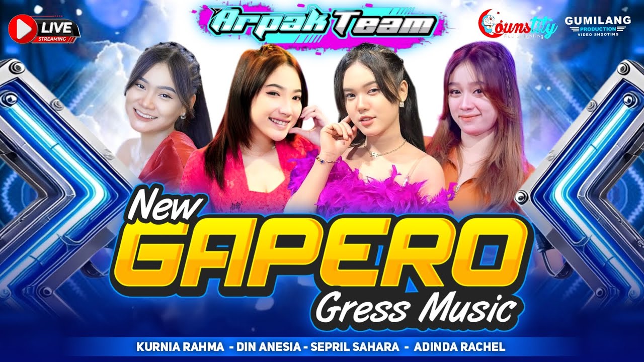 🔴LIVE NEW GAPERO GRESS MUSIC - ARPAK TEAM KEDUNGWARU KIDUL KARANGANYAR ...