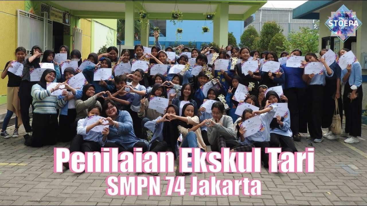Kegiatan Penilaian Ekskul Tari SMPN 74 Jakarta (November 2023) - YouTube