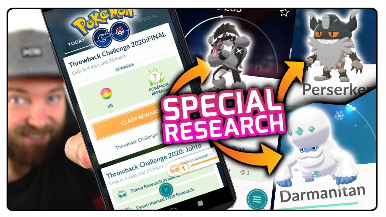 JAK ODBLOKOWAĆ NOWY SPECIAL RESEARCH W POKEMON GO? (Throwback Challenge ...