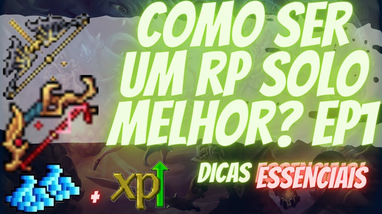 TIBIA: DICAS ESSENCIAIS DE COMO SER UM RP (ROYAL PALADIN) MELHOR SOLO ...