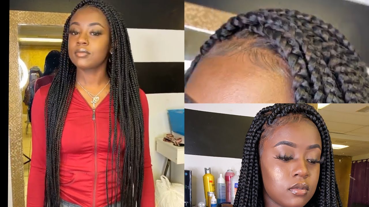 Installing a full lace braided unit.... - YouTube