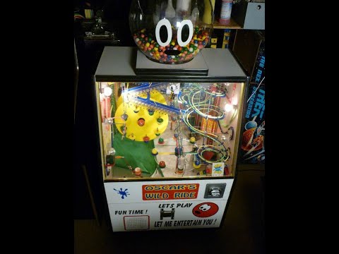 Gumball machine OSCARS WILD RIDE