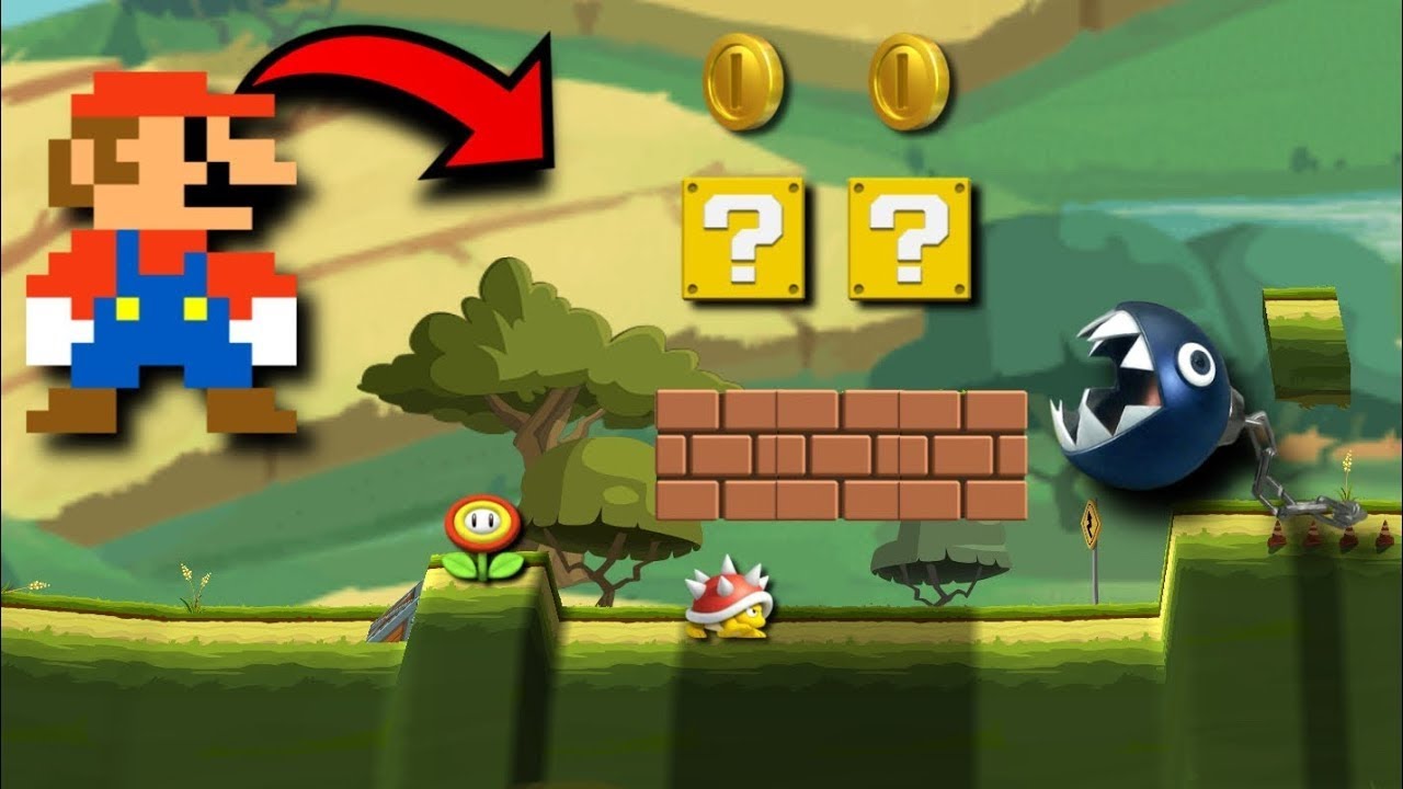 HCR2 But SUPER MARIO Version - New Game By Zayid Full Gameplay - YouTube