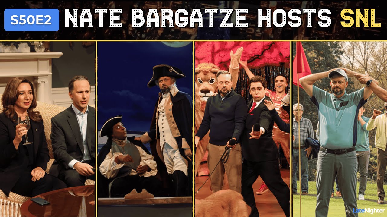Nate Bargatze / Coldplay SNL Roundtable - S50 E2 - YouTube