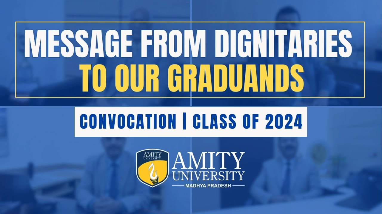 Inspiring Words for the Class of 2024 | Dignitaries’ Messages | AUMP ...