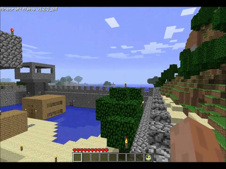 Minecraft my Fortress Alpha survival - YouTube