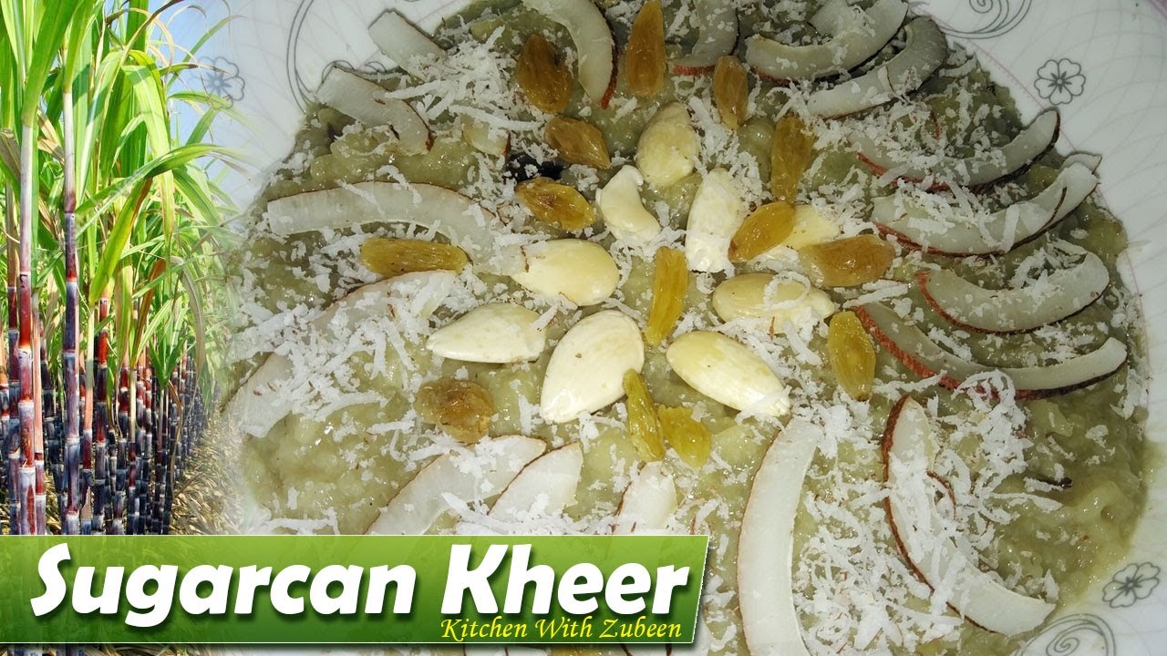 ganne ke ras ki kheer | ganne ki kheer make at home | kheer banane ka ...