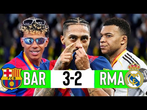 When Lamine Yamal & Raphinha Destroyed Kylian Mbappe & Real Madrid 