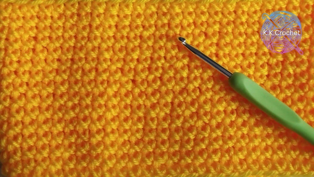 🟡Single Crochet X Pattern🧶|Friendly Crochet Tutorial For Beginners ...