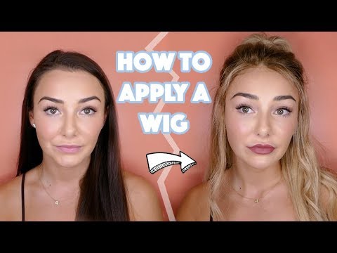 How to Apply a Wig (Freedom Couture) | Maddie Morrison - YouTube