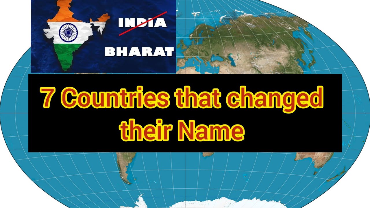 Seven countries that changed their names|How and Why|Usman Mahar| - YouTube