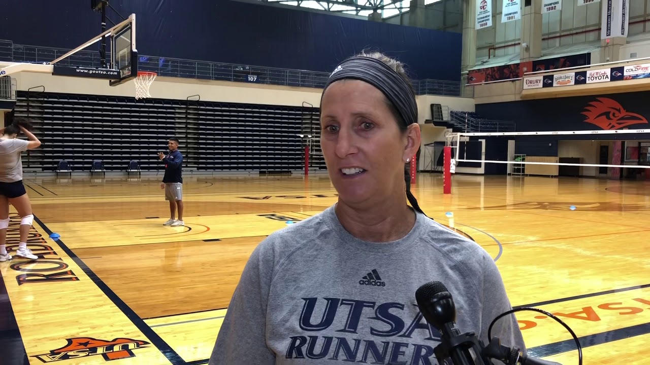 UTSA Volleyball Head Coach Laura Groff Interview 2019 Season Preview ...
