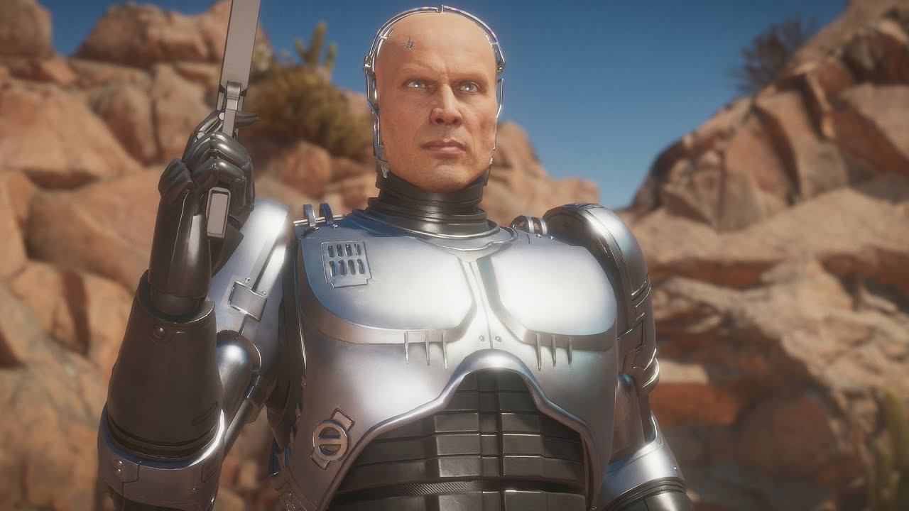 Mortal Kombat 11: RoboCop (Unmasked) Vs All Characters | All Intro ...