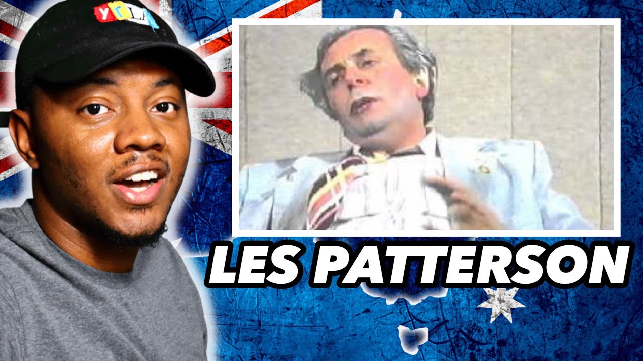 AMERICAN REACTS to Les Patterson discusses Joan Collins with Michael ...