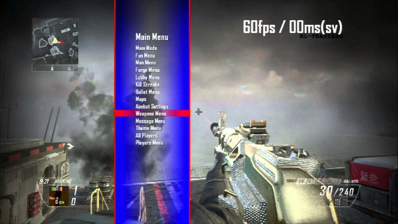 BO2 1.19 {Escape v3} MOD MENU GSC •PS3/XBOX/PC• - YouTube
