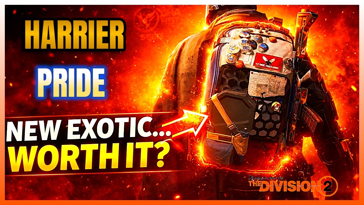 Harrier Pride Exotic Backpack… Is It Actually Worth Using? The Division ...