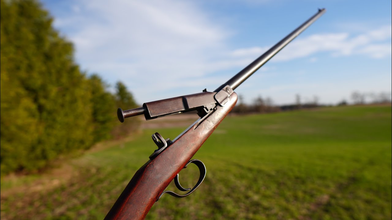 German Deutsche Werke .22 Rifle - YouTube