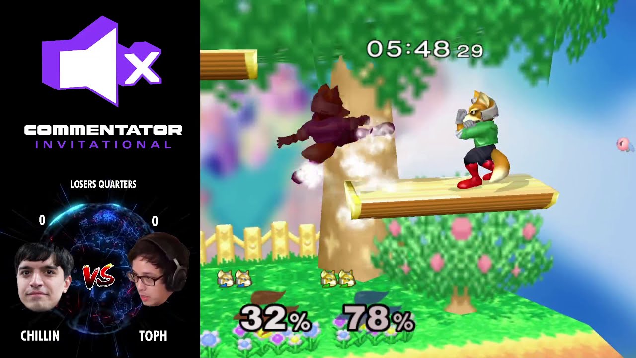 SCI - Chillindude (Fox) vs Toph (Fox) - LQF - YouTube