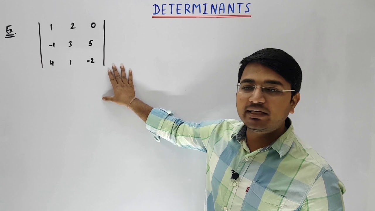 Determinants Part 1 - YouTube