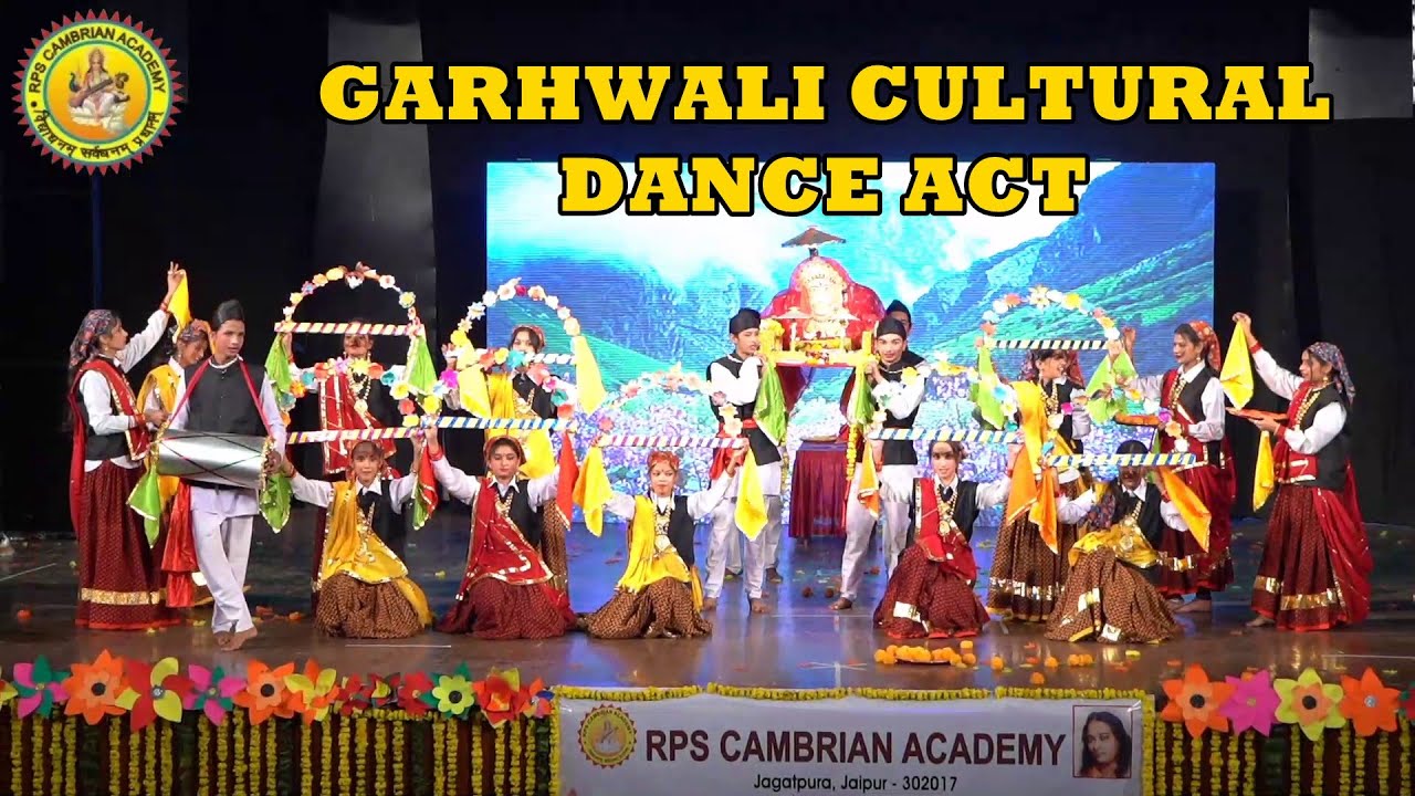 Garhwali Dance | Uttarakhand Traditional Folk Dance | Hey Nanda Choreography |Annual Function ...