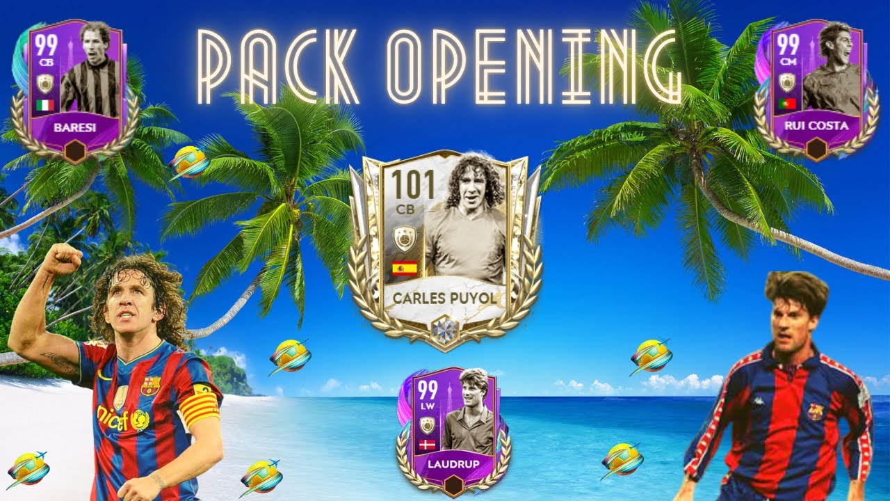 SACAMOS A PUYOL PRIME 101 || SUMMER VACATION PACK OPENING || FIFA ...