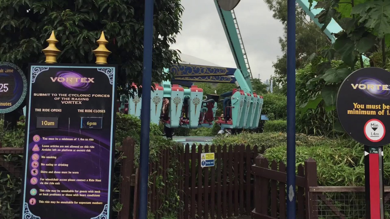 Thorpe park Vortex 2017 - YouTube