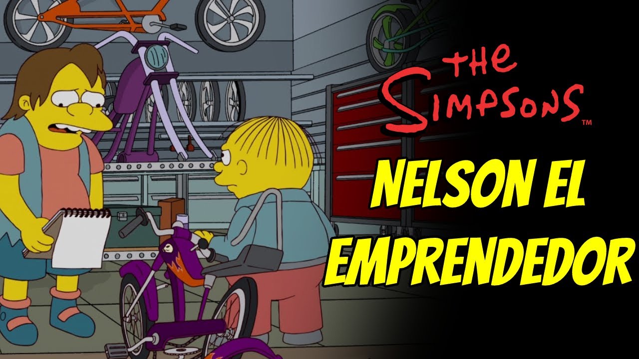 Los Simpson - Nelson el Emprendedor - YouTube